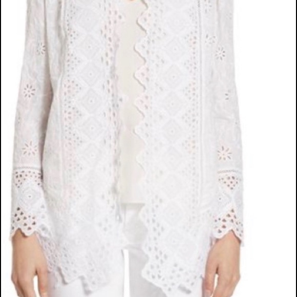 Polo Ralph Lauren | Jackets & Coats | Polo Ralph Lauren White Eyelet ...